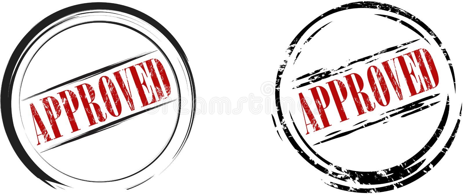 Sello rojo retrasado stock de ilustración. Ilustración de blanco - 73707399