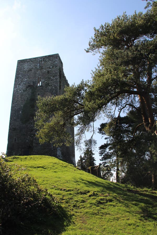 Conna Castle, Conna Village, Ireland Stock Image - Image of summer ...