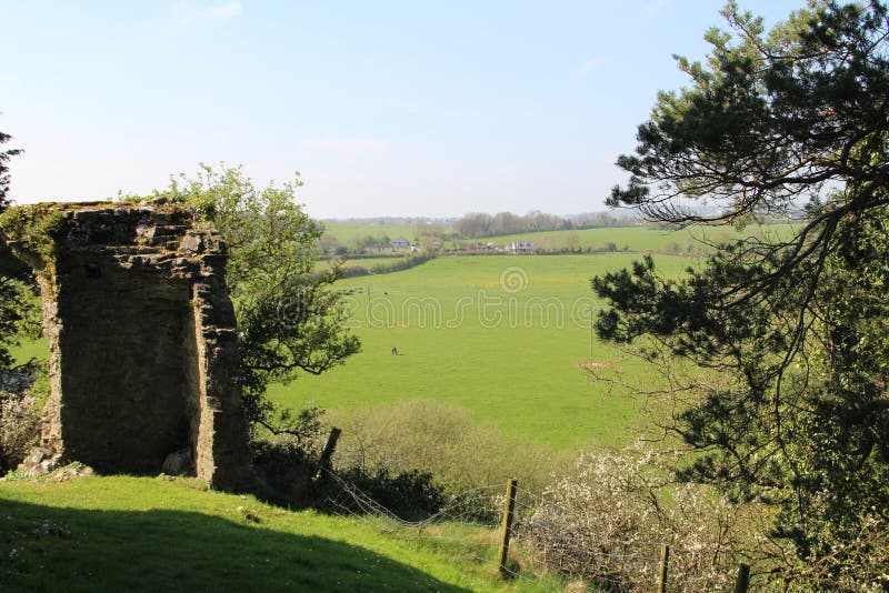 Conna Castle, Conna Village, Ireland Stock Image - Image of summer ...