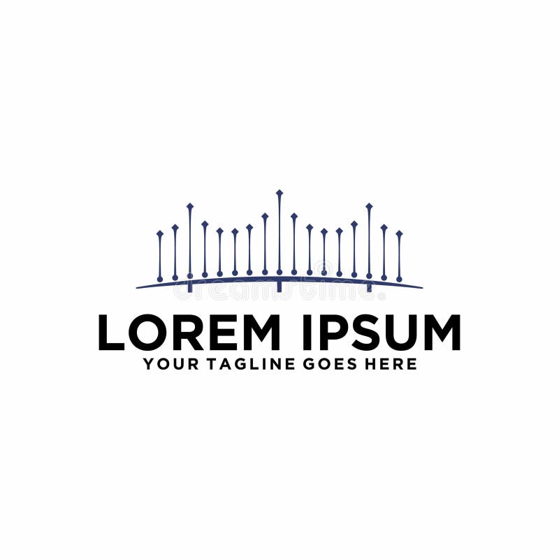 Connect Bridge Technology Logo Design Stock Illustration - Illustration ...