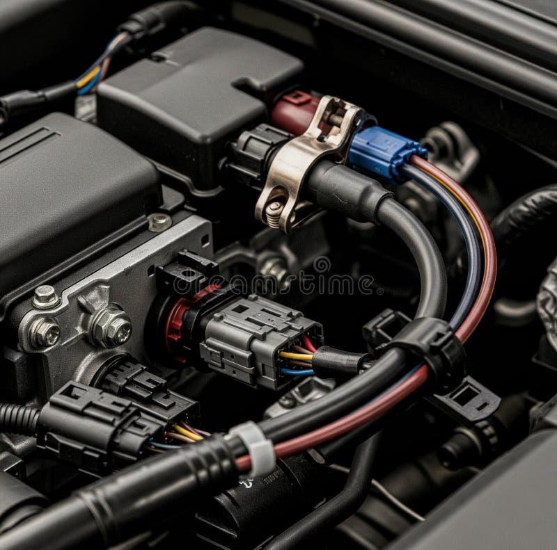 Connect the Cables To the Vehicle Engine& X27;s Electrical Devices ...
