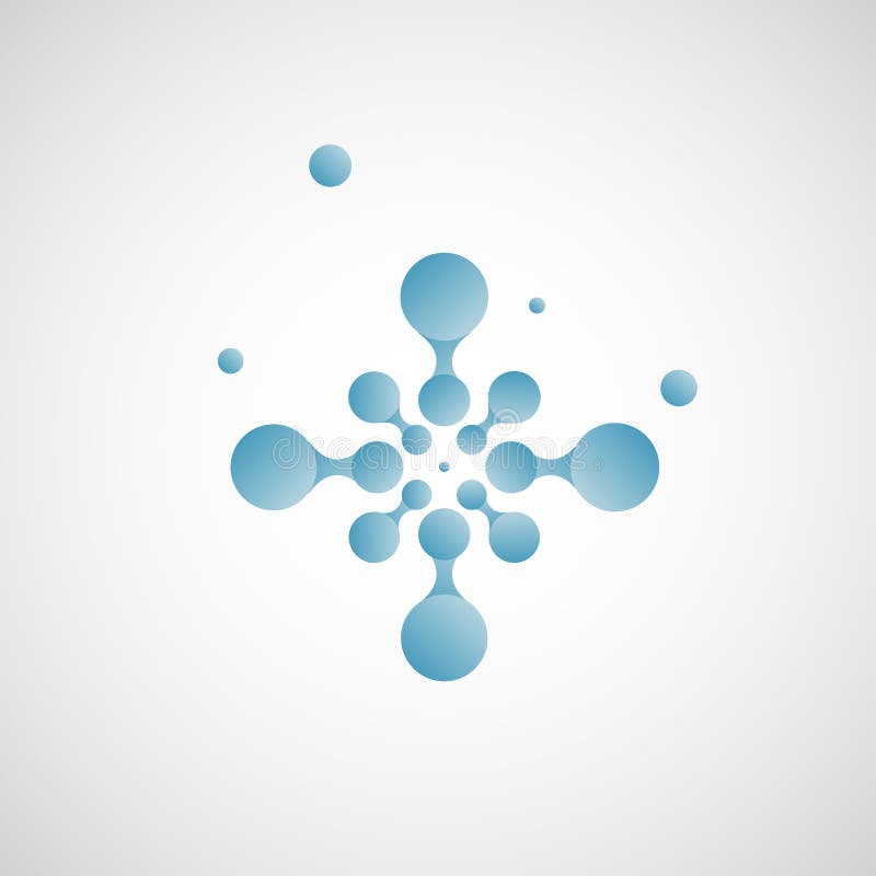 Connect Circle Logo Design. Digital Background. Modern Gradient Design ...