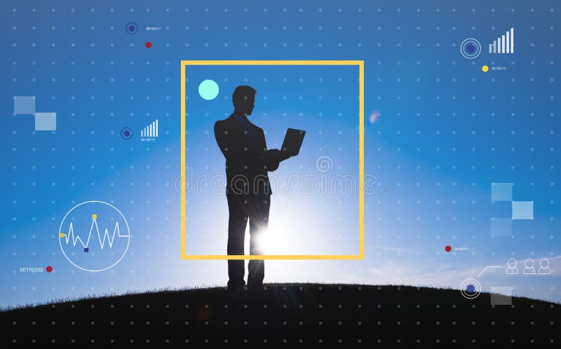 Connect Communication Technology Internet Lifestyle Concept Stock Image ...