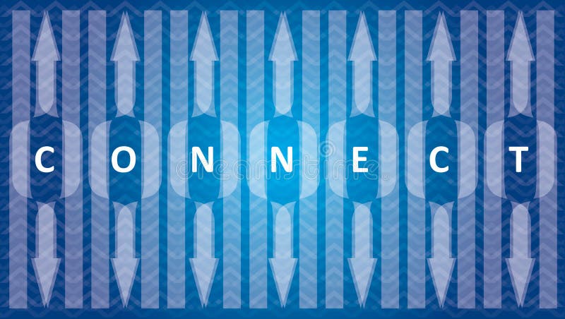 Connect, Communication Template Stock Vector - Illustration of design ...