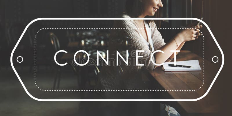 Connect Connection Connected Networking Communication Concept Stock ...