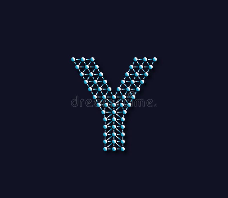 Y Alphabet Creative Technology Connections Data Store Logo Design ...