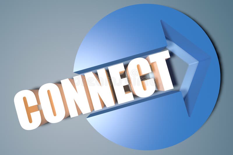 Connect stock illustration. Illustration of networking - 48002687