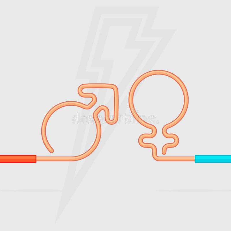 Connect Electric Plug Together Icon Stock Vector - Illustration of ...