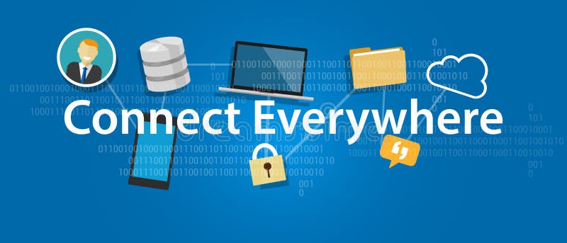 Everywhere Technology Stock Illustrations – 670 Everywhere Technology ...