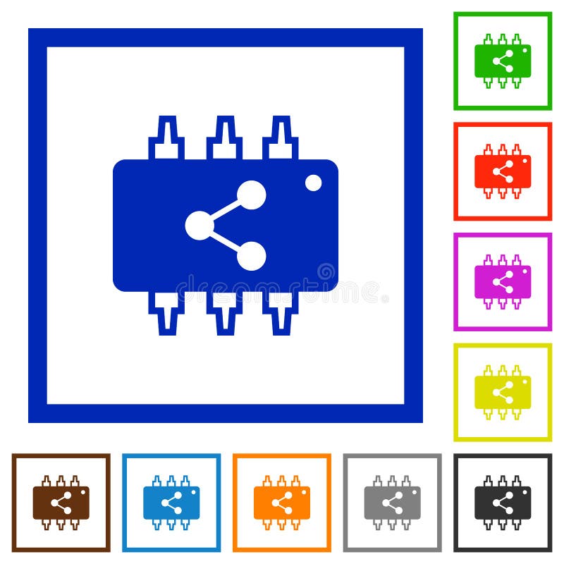 Web and connect icons stock vector. Illustration of button - 9657950