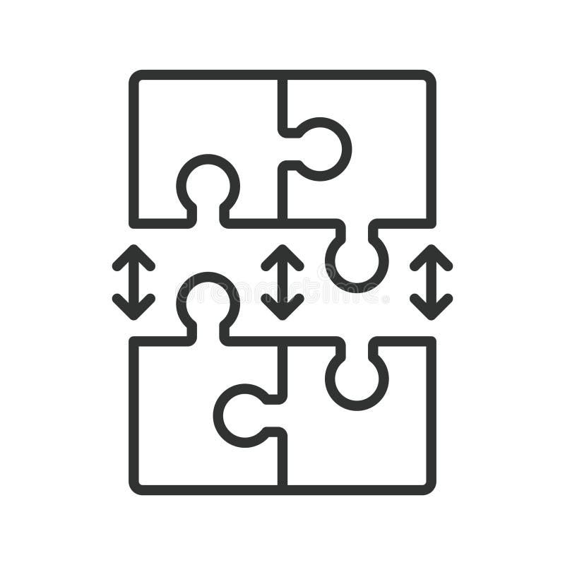 Connect Line Puzzle Stock Illustrations – 16,411 Connect Line Puzzle ...