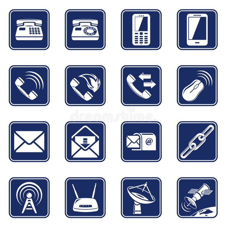 Types Communications Stock Illustrations – 132 Types Communications ...