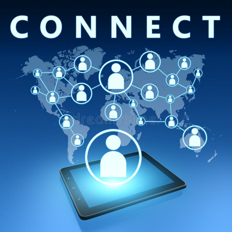 Connect stock photo. Image of lighted, connect, illuminated - 30424958