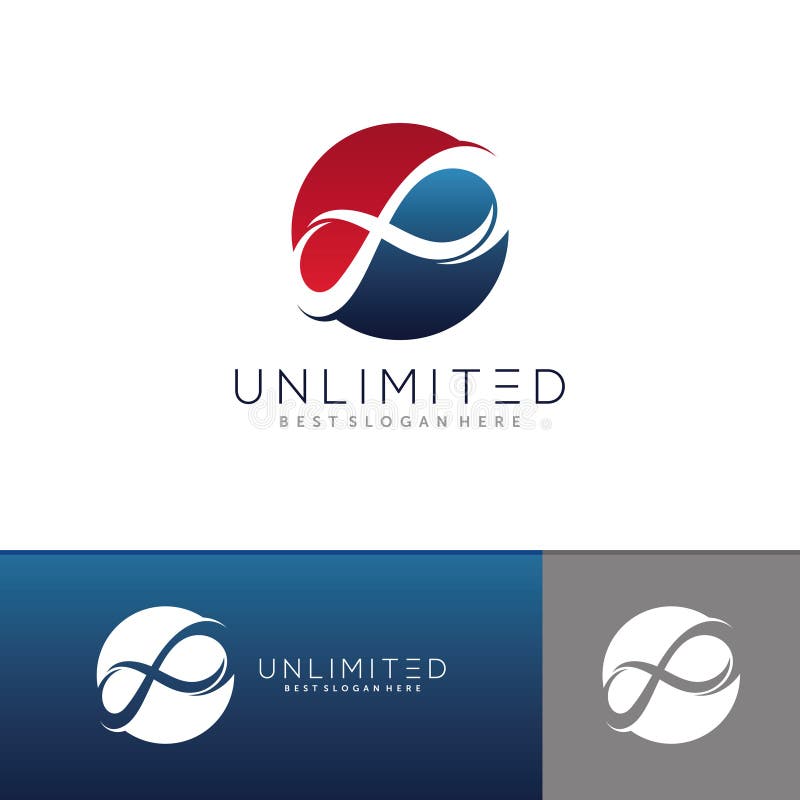Connect, Infinity Loop Logo Design Vector Stock Vector - Illustration ...