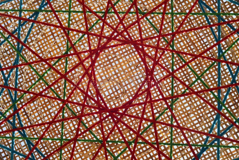 Connect Knit Red Yarn Local Crafts Gray Tone Stock Photos - Free ...