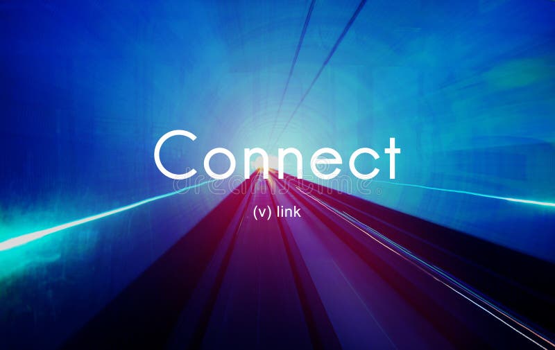 Connect Link Communication Contact Network Concept Stock Photo - Image ...