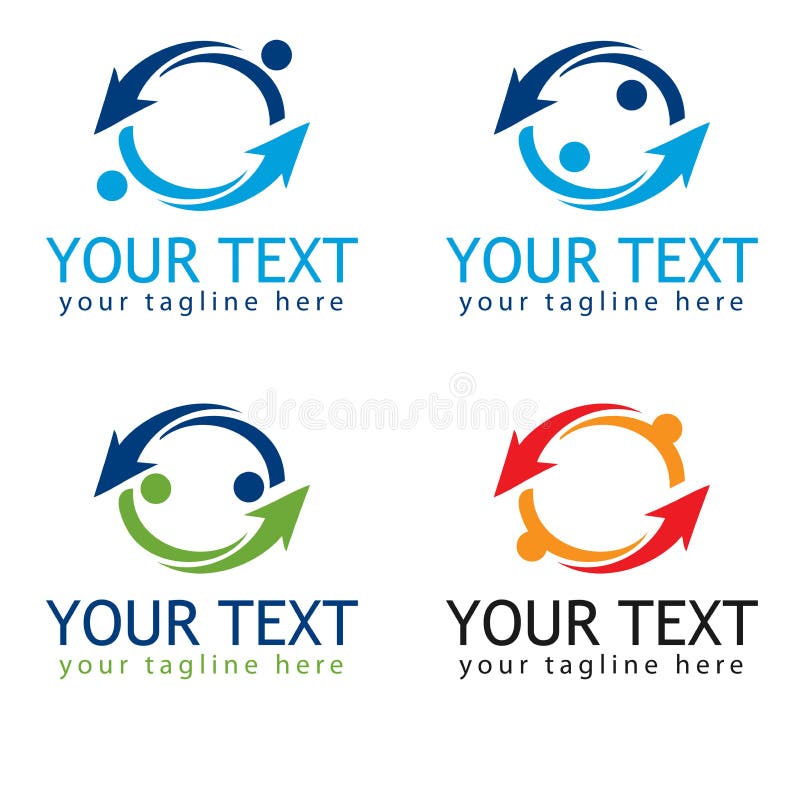 Connect logo stock vector. Illustration of concept, element - 90026903