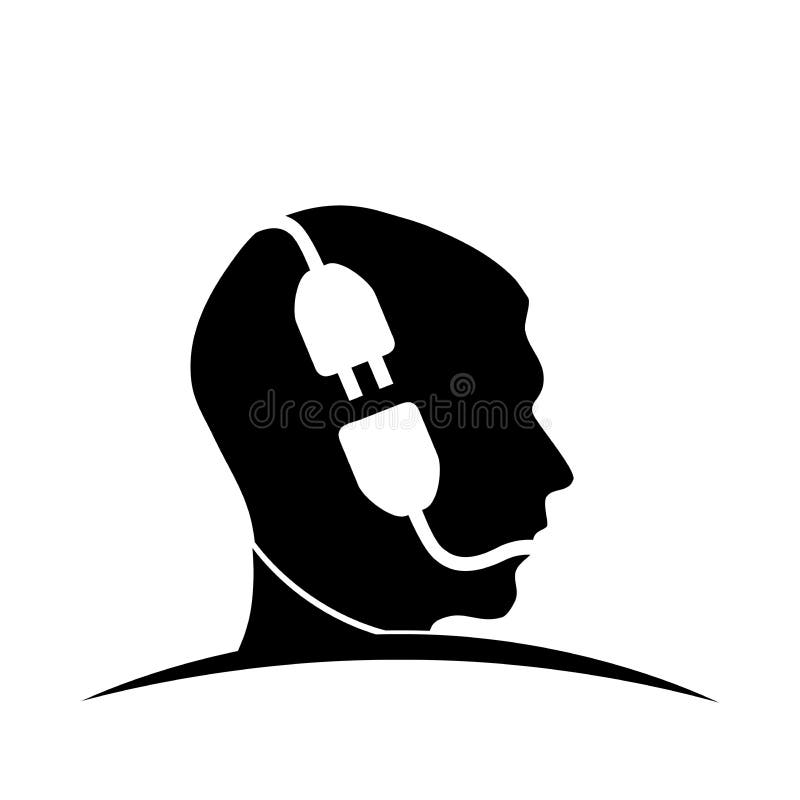 Connect of the man mind stock vector. Illustration of business - 99979833