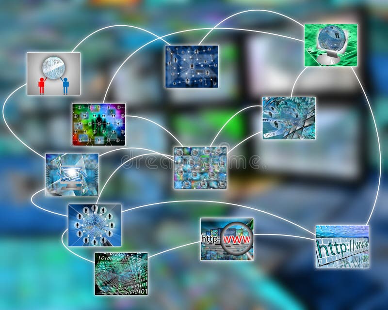 Connect stock illustration. Illustration of communication - 53684126