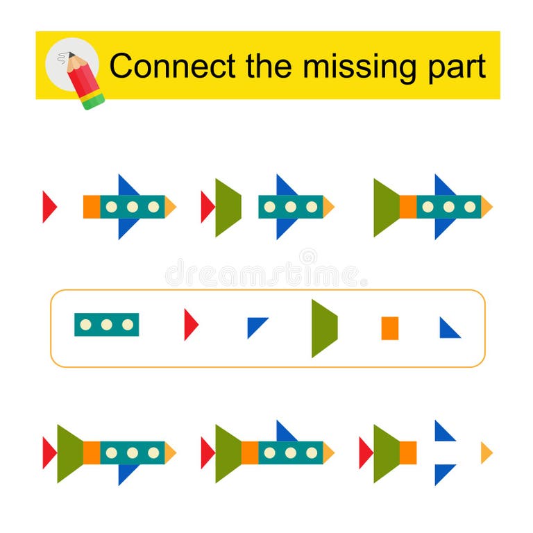 Connect the Missing Part. Task for the Development of Attention and ...