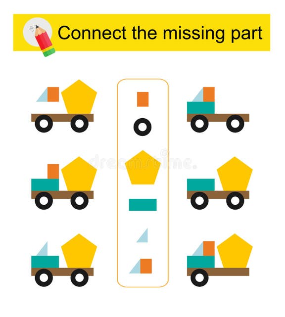 Connect the Missing Part. Task for the Development of Attention and ...