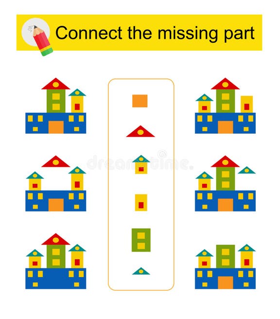 Connect the Missing Part. Task for the Development of Attention and ...