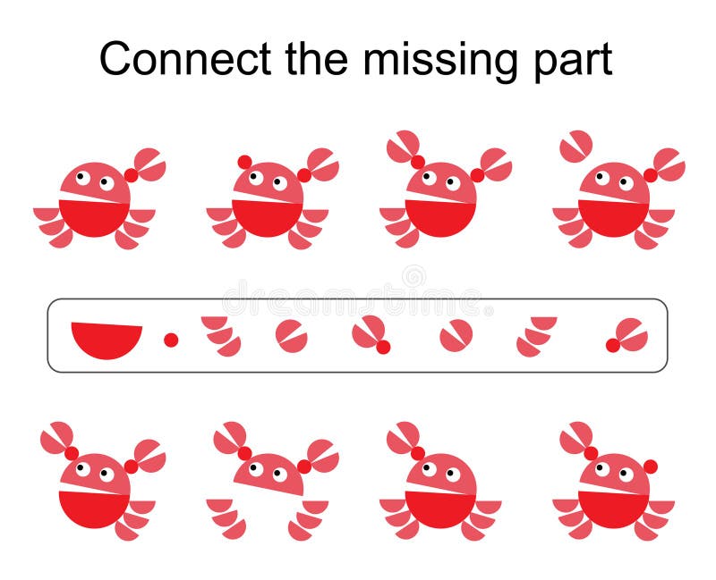 Connect the Missing Part. Task for the Development of Attention and ...