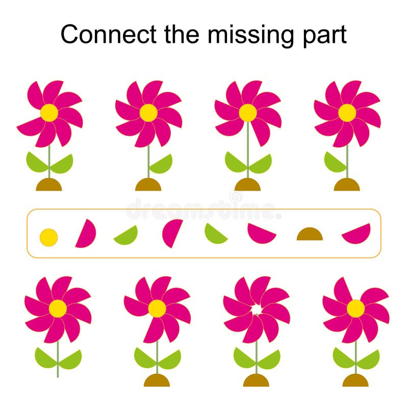 Connect the Missing Part. Task for the Development of Attention and ...