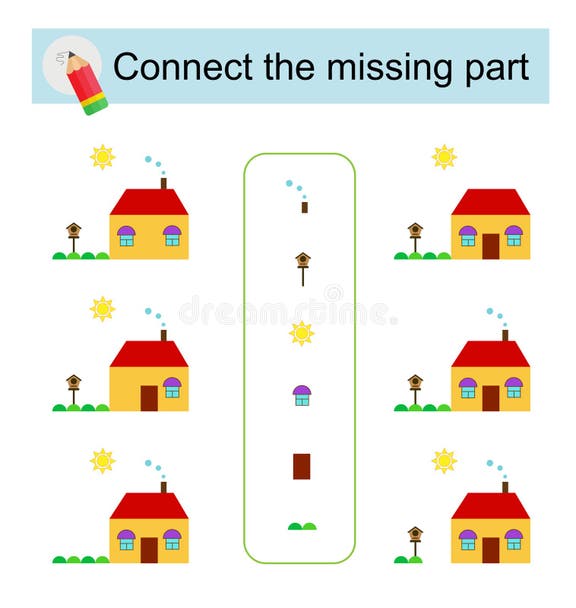 Connect the Missing Part. Task for the Development of Attention and ...