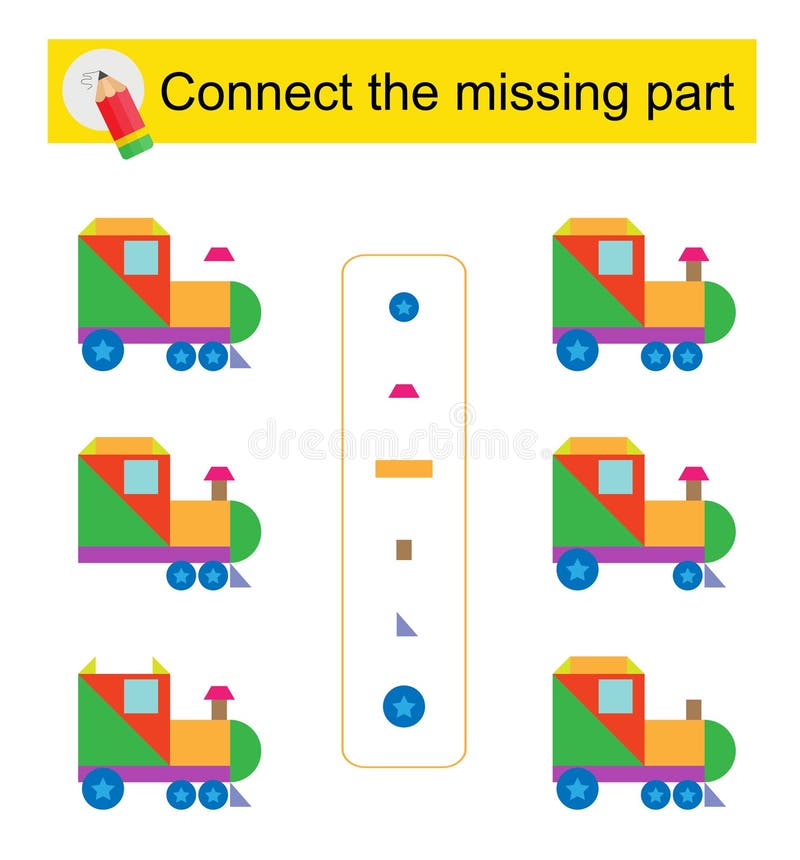 Connect the Missing Part. Task for the Development of Attention and ...