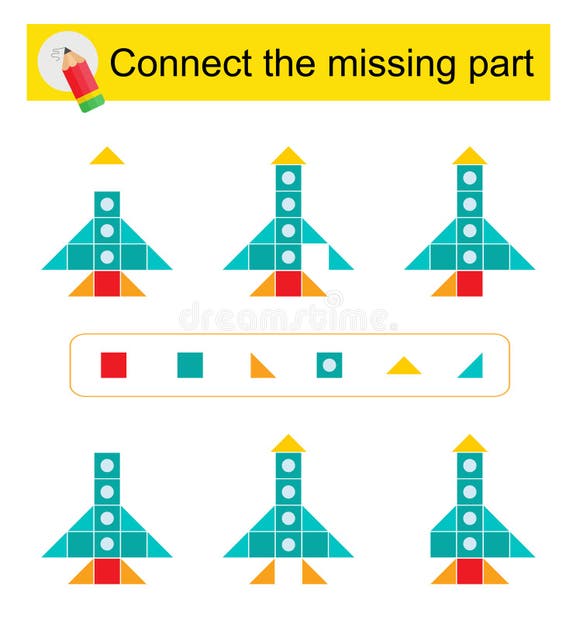 Connect the Missing Part. Task for the Development of Attention and ...