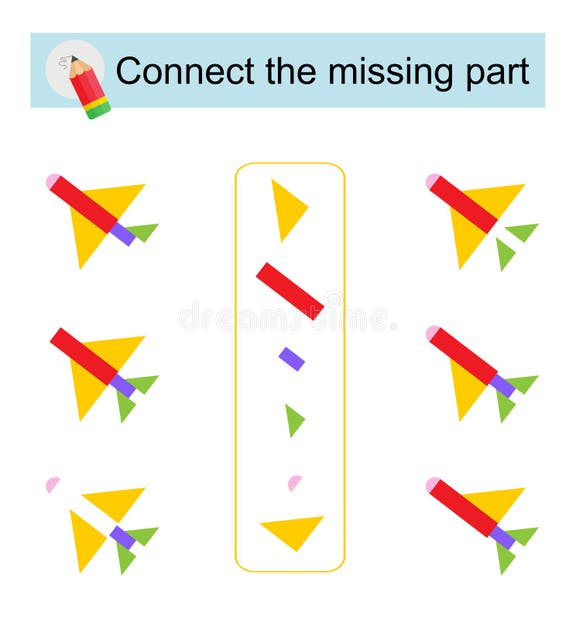 Connect the Missing Part. Task for the Development of Attention and ...