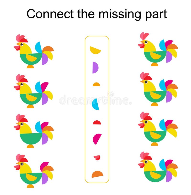 Connect the Missing Part. Task for the Development of Attention and ...