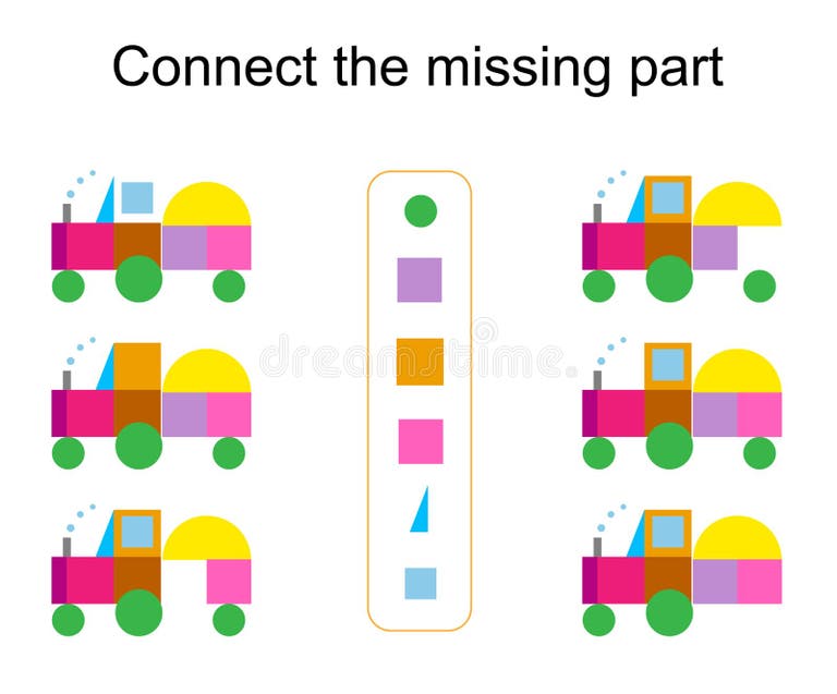 Connect the Missing Part. Task for the Development of Attention and ...