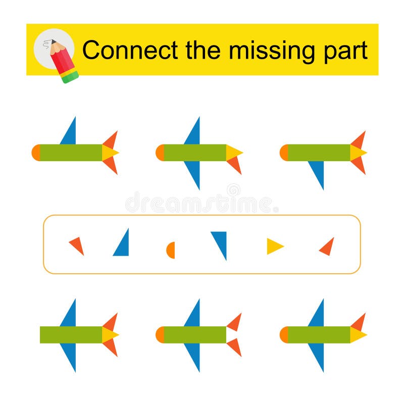Connect the Missing Part. Task for the Development of Attention and ...