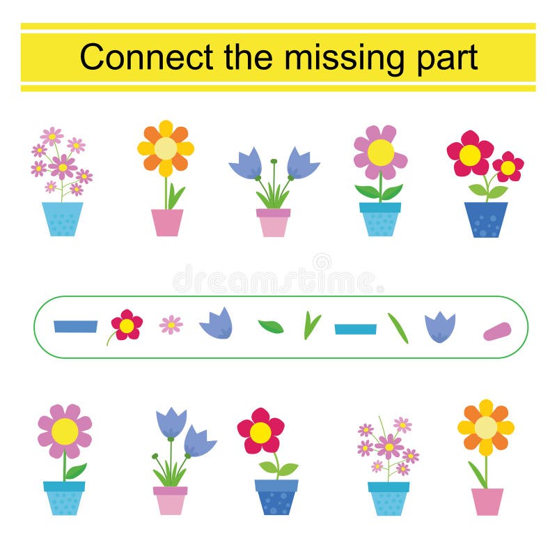 Connect the Missing Part. Task for the Development of Attention and ...
