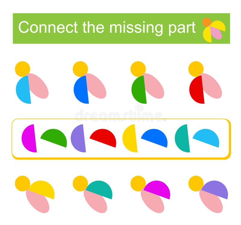 Connect the Missing Part. Task for the Development of Attention and ...