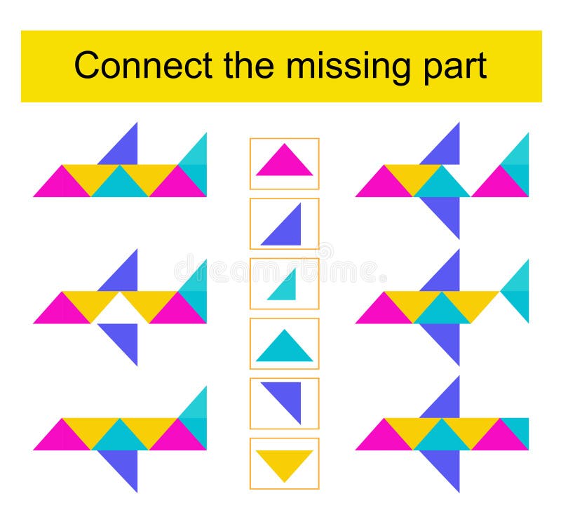 Connect the Missing Part. Task for the Development of Attention and ...