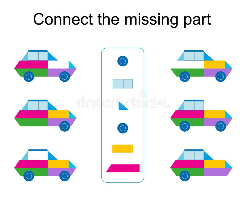 Connect the Missing Part. Task for the Development of Attention and ...
