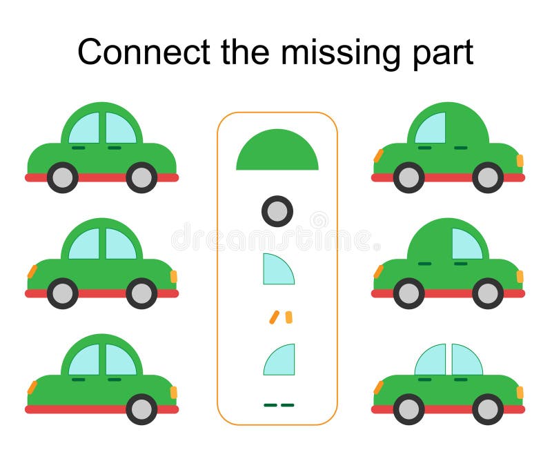 Connect the Missing Part. Task for the Development of Attention and ...