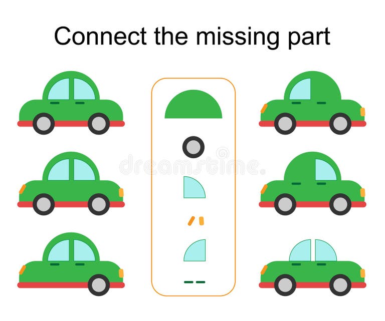 Connect the Missing Part. Task for the Development of Attention and ...