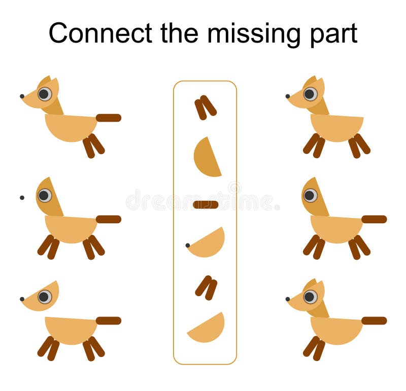 Connect the Missing Part. Task for the Development of Attention and ...