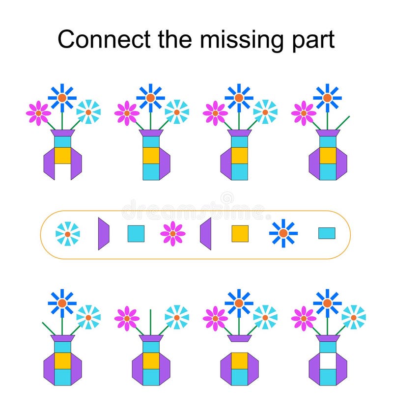 Connect the Missing Part. Task for the Development of Attention and ...