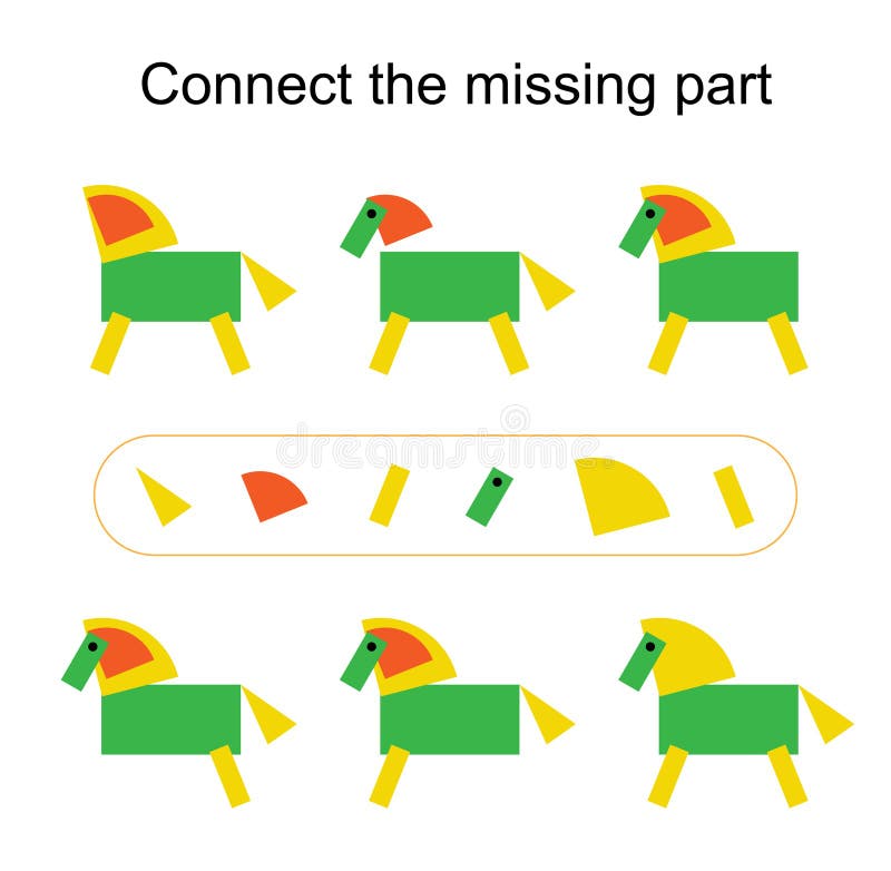 Connect the Missing Part. Task for the Development of Attention and ...