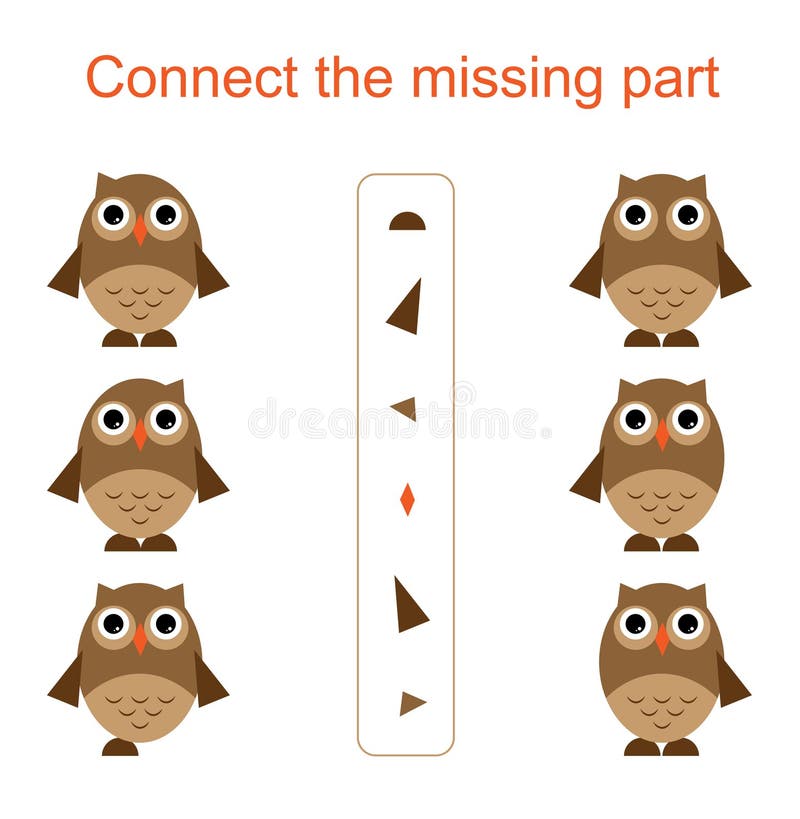 Connect the Missing Part. Task for the Development of Attention and ...