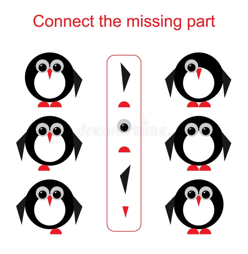 Connect the Missing Part. Task for the Development of Attention and ...