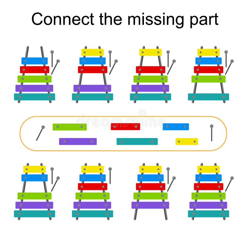 Connect the Missing Part. Task for the Development of Attention and ...