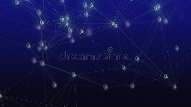 Connect People with Background Stock Video - Video of community, space ...