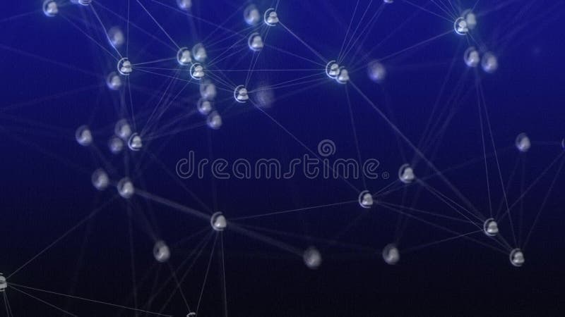 Connect People with Background Stock Video - Video of abstract ...