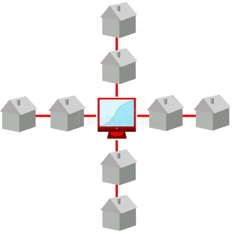 Connect Planet Earth stock illustration. Illustration of earth - 2757597